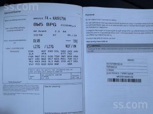 Pelēks Audi A4 2019 Rīga, ar dzinēja tilpumu 2.00 L un nobraukumu 151 tūkst. km par 16900 €, foto 19 vietnē AUTOMOTO.COM.LV