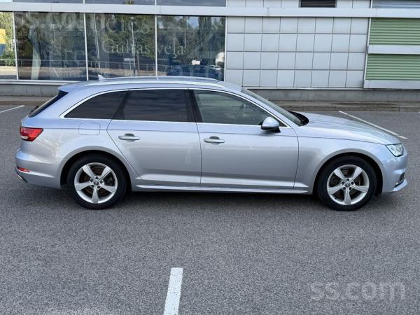 Audi A4 2019 in Riga on AUTOMOTO.COM.LV Grey Audi A4 2019 in Riga, with an engine capacity of 2.00 L and mileage of 151 thousand km for 16900 €, photo 7 on AUTOMOTO.COM.LV