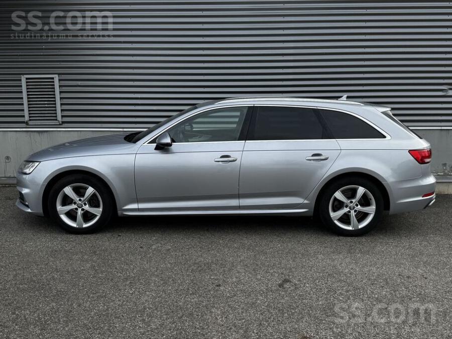 Grey Audi A4 2019 in Riga, with an engine capacity of 2.00 L and mileage of 151 thousand km for 16900 €, photo 3 on AUTOMOTO.COM.LV