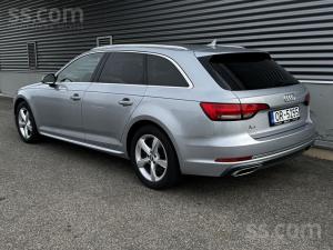 Grey Audi A4 2019 in Riga, with an engine capacity of 2.00 L and mileage of 151 thousand km for 16900 €, photo 4 on AUTOMOTO.COM.LV