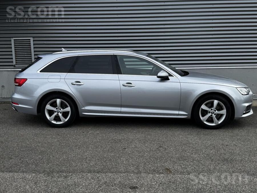 Grey Audi A4 2019 in Riga, with an engine capacity of 2.00 L and mileage of 151 thousand km for 16900 €, photo 7 on AUTOMOTO.COM.LV