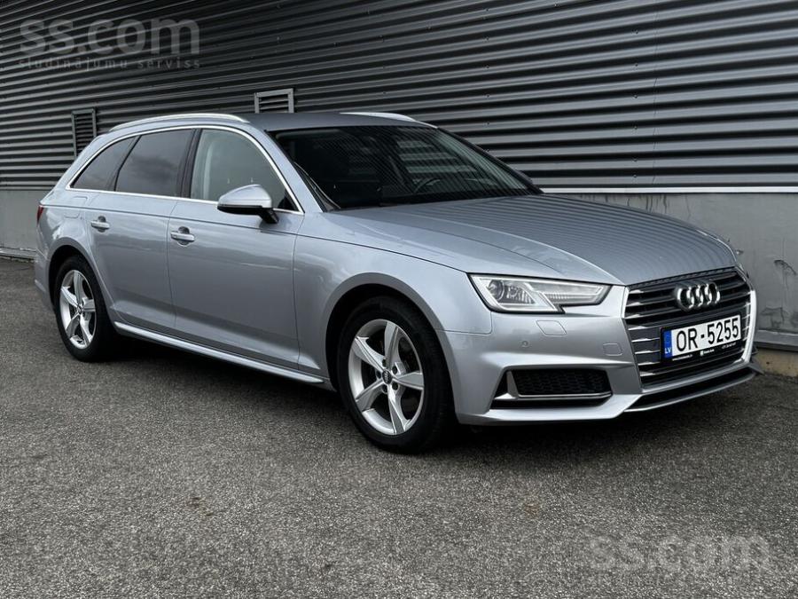 Grey Audi A4 2019 in Riga, with an engine capacity of 2.00 L and mileage of 151 thousand km for 16900 €, photo 8 on AUTOMOTO.COM.LV