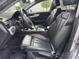 Grey Audi A4 2019 in Riga, with an engine capacity of 2.00 L and mileage of 151 thousand km for 16900 €, photo 10 on AUTOMOTO.COM.LV