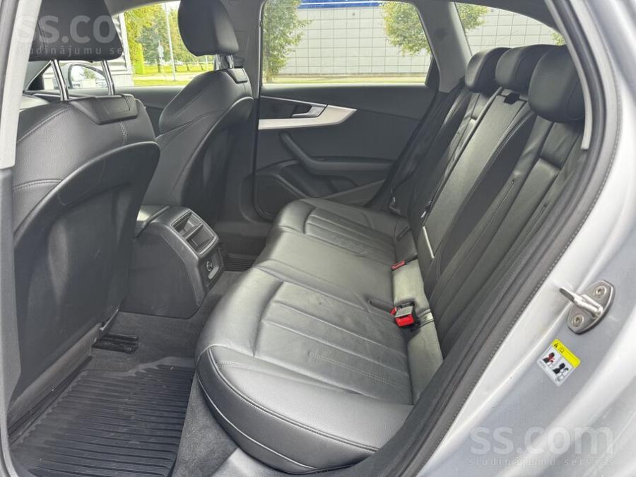 Grey Audi A4 2019 in Riga, with an engine capacity of 2.00 L and mileage of 151 thousand km for 16900 €, photo 11 on AUTOMOTO.COM.LV