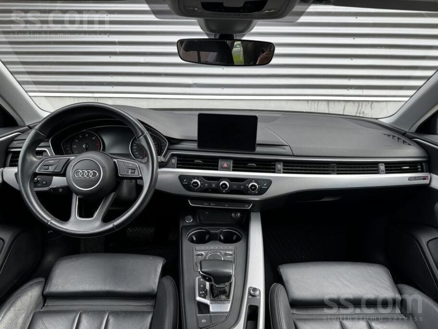 Grey Audi A4 2019 in Riga, with an engine capacity of 2.00 L and mileage of 151 thousand km for 16900 €, photo 14 on AUTOMOTO.COM.LV