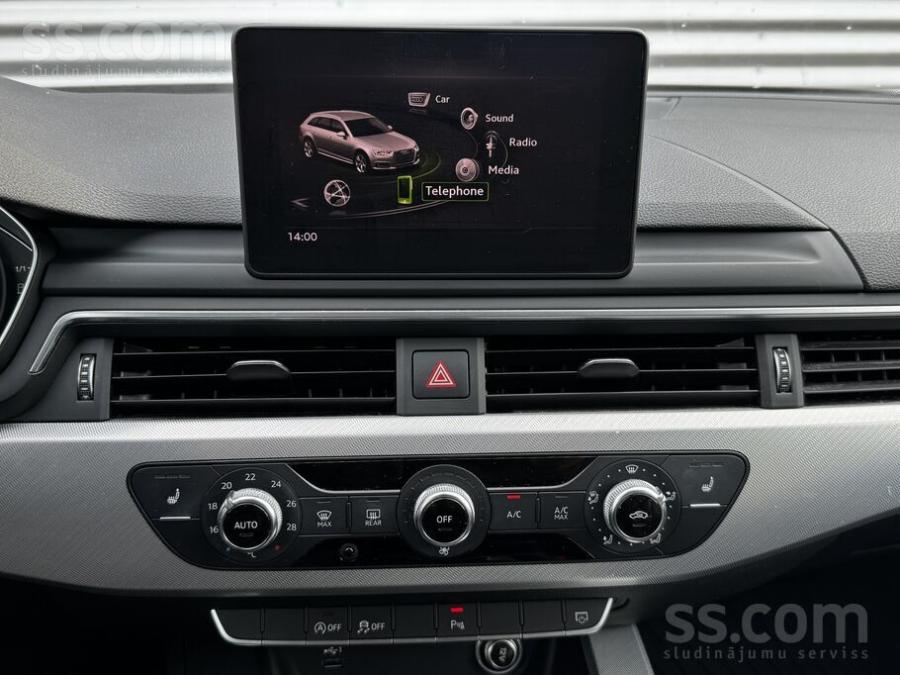 Grey Audi A4 2019 in Riga, with an engine capacity of 2.00 L and mileage of 151 thousand km for 16900 €, photo 20 on AUTOMOTO.COM.LV