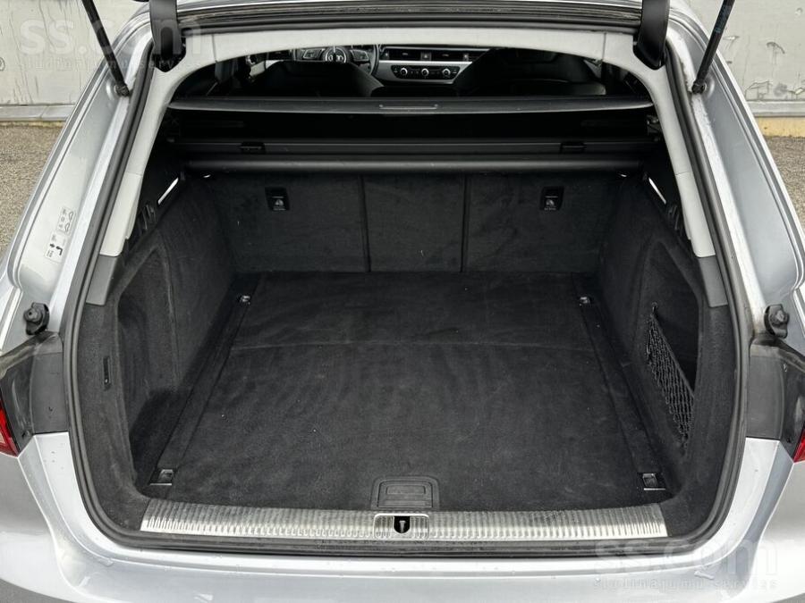 Grey Audi A4 2019 in Riga, with an engine capacity of 2.00 L and mileage of 151 thousand km for 16900 €, photo 23 on AUTOMOTO.COM.LV