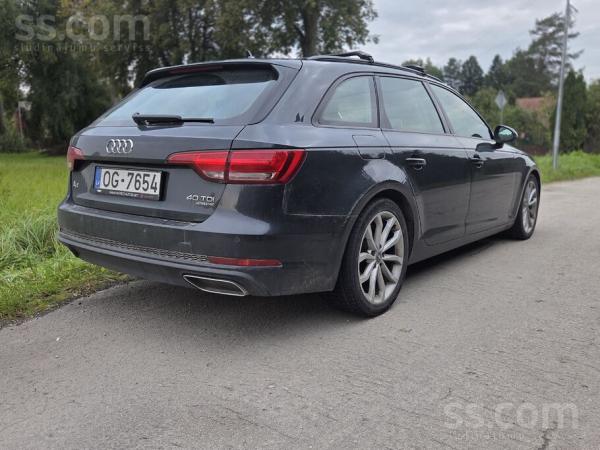 Grey Audi A4 2019 in Ogre, with an engine capacity of 2.00 L and mileage of 213 thousand km for 15000 €, photo 6 on AUTOMOTO.COM.LV