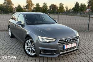 Pelēks Audi A4 2019 Jelgava, ar dzinēja tilpumu 2.00 L un nobraukumu 0 tūkst. km par 13950 €, foto  vietnē AUTOMOTO.COM.LV