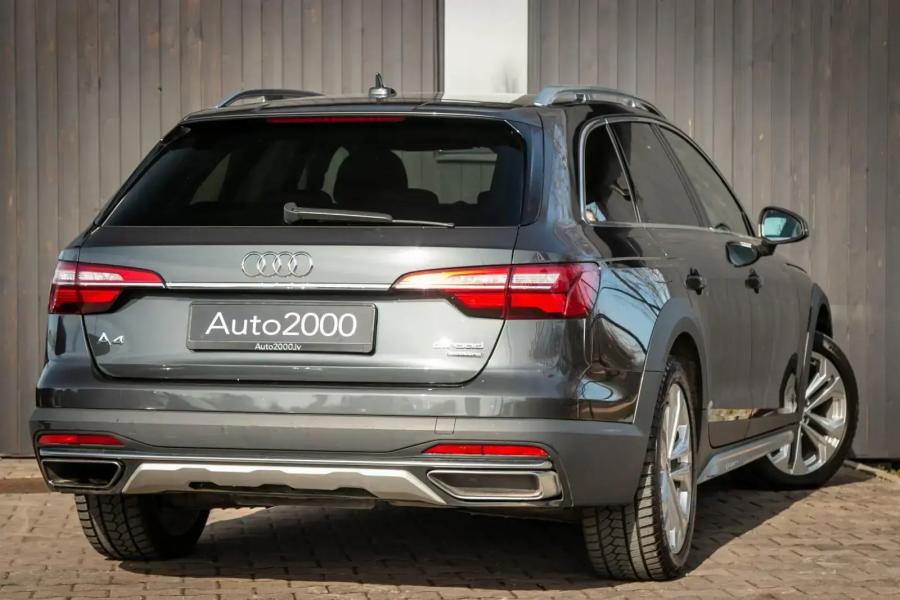 Grey Audi A4 2019 in Tukums, with an engine capacity of 2.00 L and mileage of 282 thousand km for 15990 €, photo 3 on AUTOMOTO.COM.LV