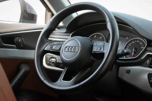 Grey Audi A4 2019 in Tukums, with an engine capacity of 2.00 L and mileage of 282 thousand km for 15990 €, photo 9 on AUTOMOTO.COM.LV