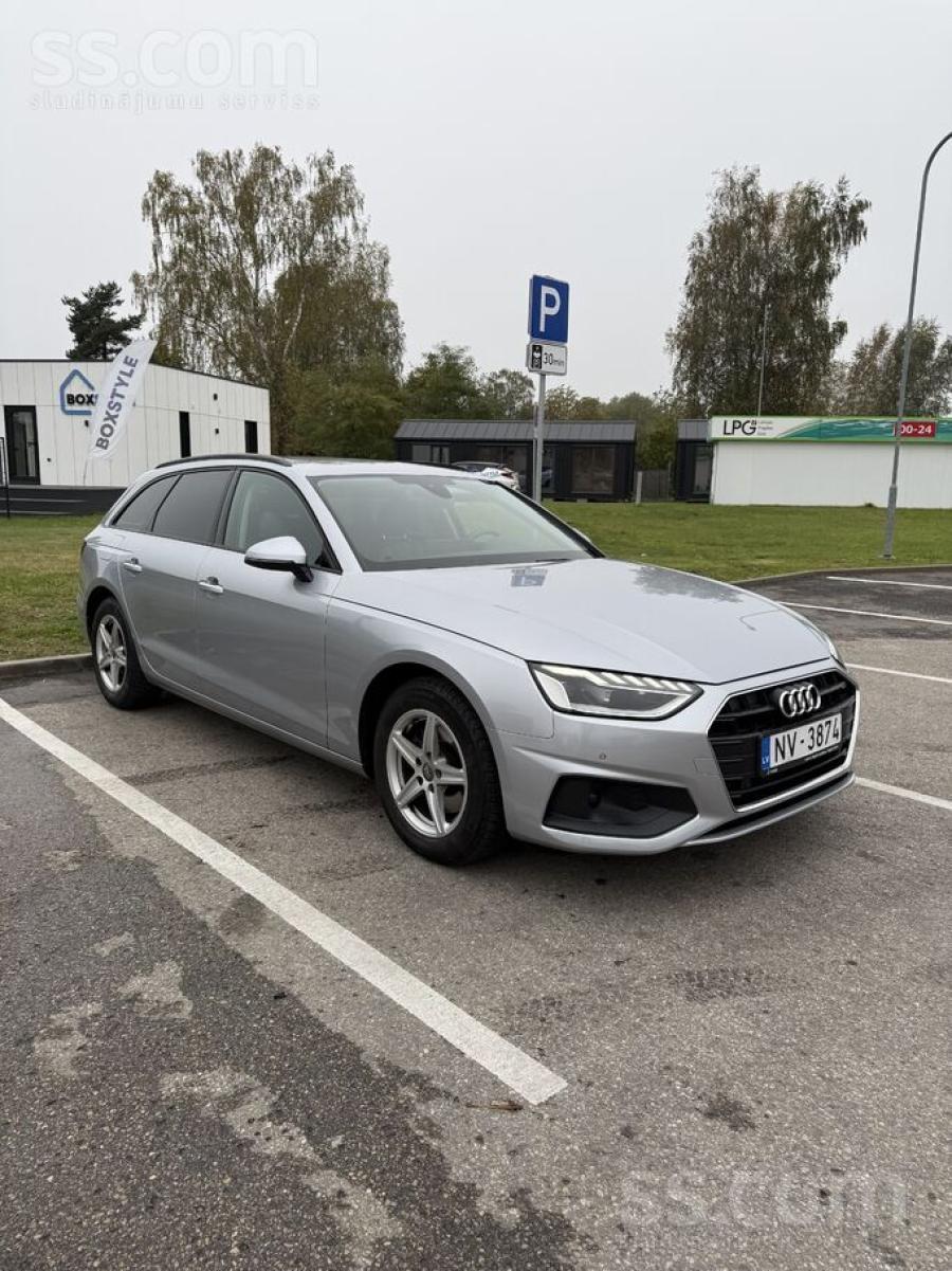 Pelēks Audi A4 2019 Rīga, ar dzinēja tilpumu 2.00 L un nobraukumu 150 tūkst. km par 19000 €, foto 5 vietnē AUTOMOTO.COM.LV