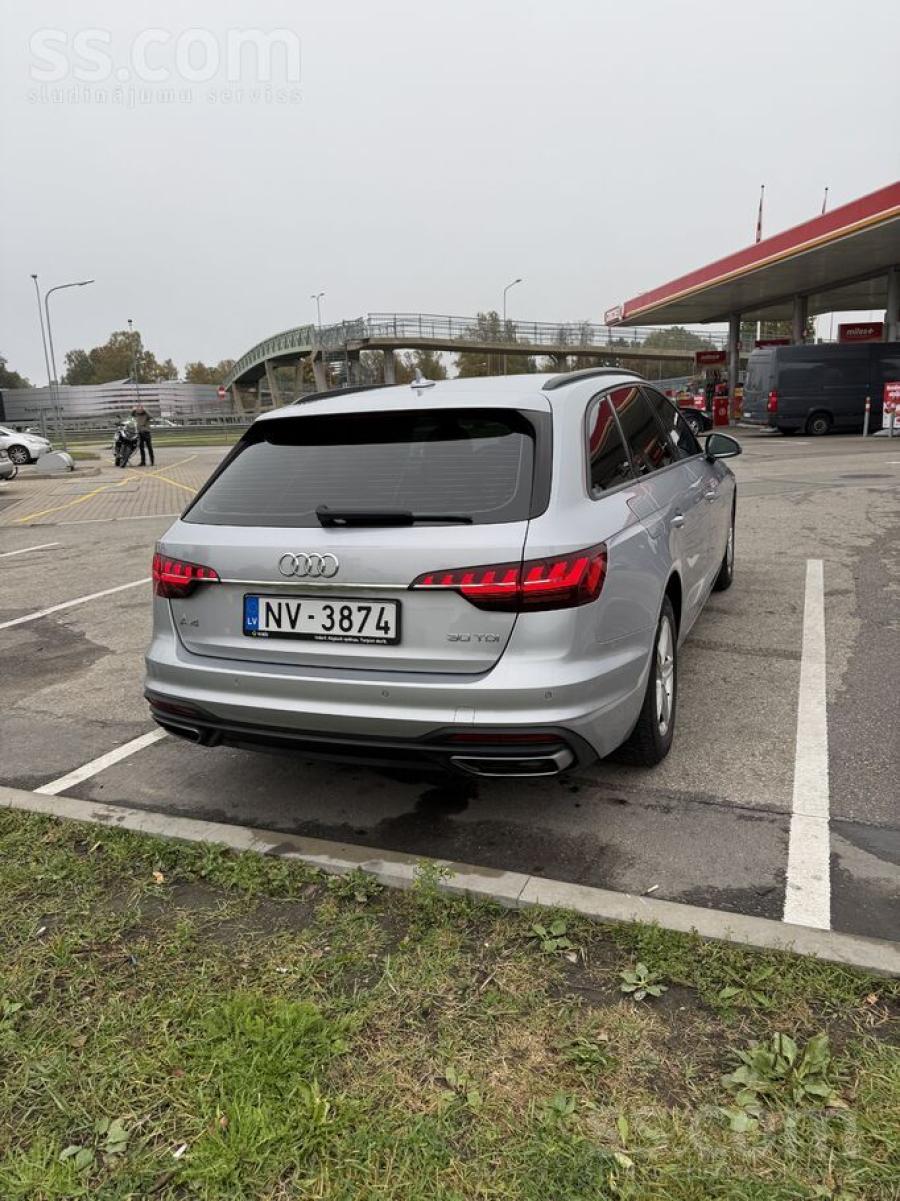 Pelēks Audi A4 2019 Rīga, ar dzinēja tilpumu 2.00 L un nobraukumu 150 tūkst. km par 19000 €, foto 6 vietnē AUTOMOTO.COM.LV