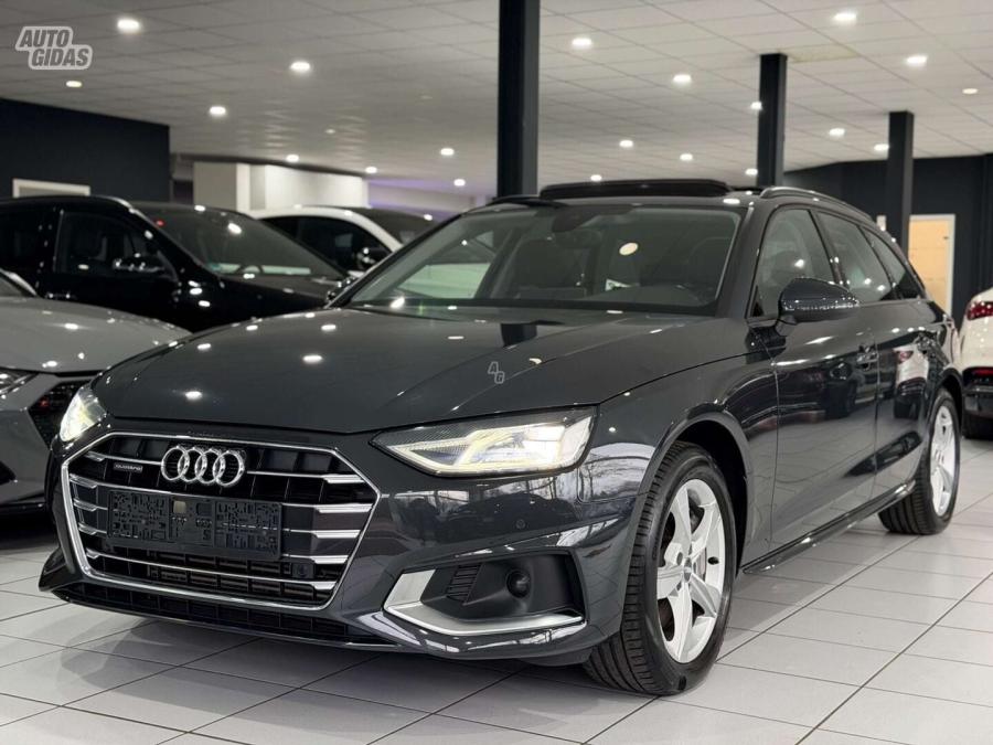 Pelēks Audi A4 2020 Kauņa, ar dzinēja tilpumu 2.00 L un nobraukumu 100 tūkst. km par 26925 €, foto 2 vietnē AUTOMOTO.COM.LV