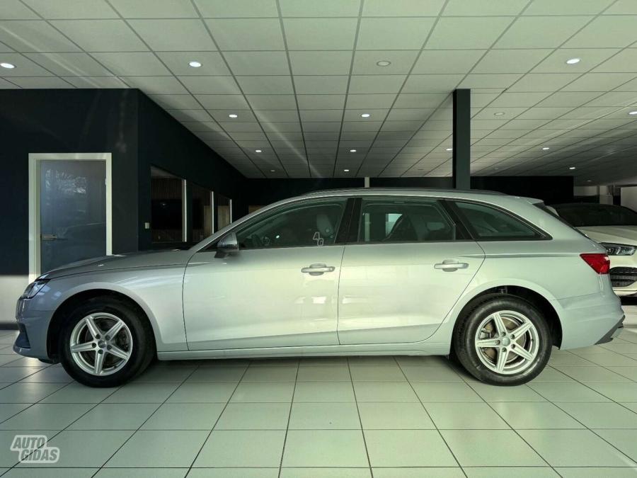 Grey Audi A4 2020 in Kaunas, with an engine capacity of 2.00 L and mileage of 99 thousand km for 22735 €, photo 3 on AUTOMOTO.COM.LV
