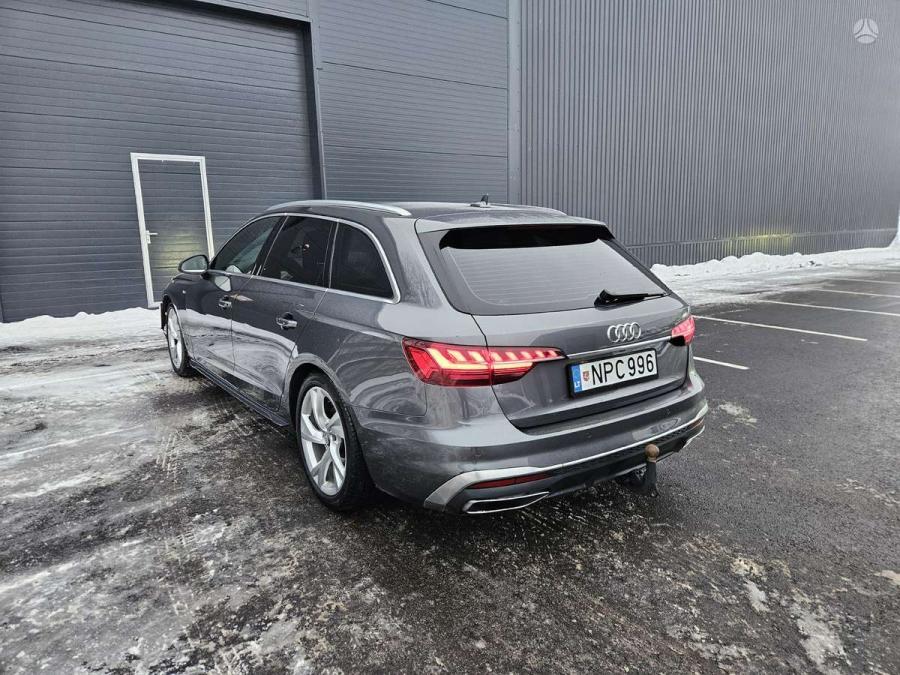 Pelēks Audi A4 2020 Kauņa, ar dzinēja tilpumu 1.97 L un nobraukumu 268 tūkst. km par 9800 €, foto 6 vietnē AUTOMOTO.COM.LV