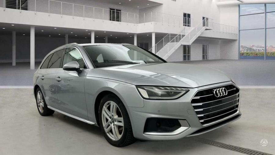 Pelēks Audi A4 2020 Kauņa, ar dzinēja tilpumu 1.98 L un nobraukumu 255 tūkst. km par 16980 €, foto 2 vietnē AUTOMOTO.COM.LV