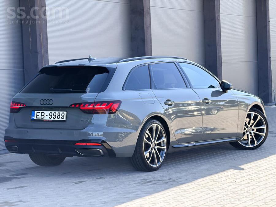 Pelēks Audi A4 2020 Rīga, ar dzinēja tilpumu 2.00 L un nobraukumu 314 tūkst. km par 22495 €, foto 5 vietnē AUTOMOTO.COM.LV