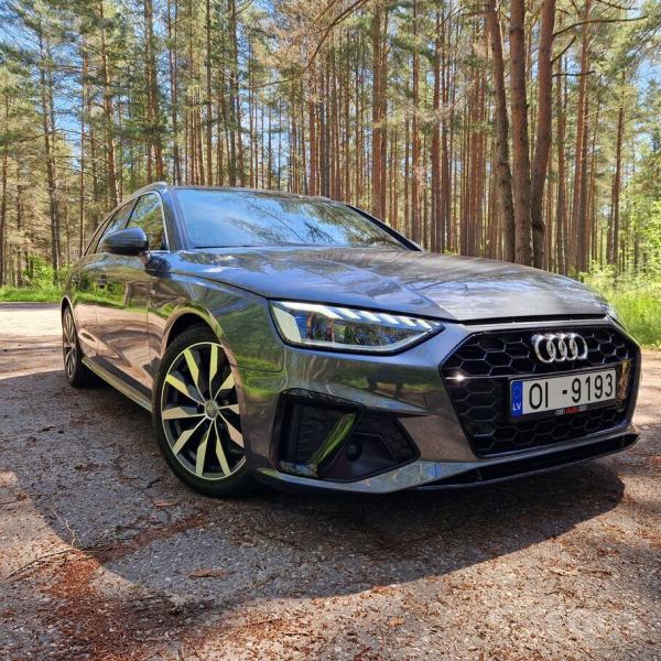 Pelēks Audi A4 2020 Daugavpils, ar dzinēja tilpumu 2.00 L un nobraukumu 0 tūkst. km par 20850 €, foto 1 vietnē AUTOMOTO.COM.LV