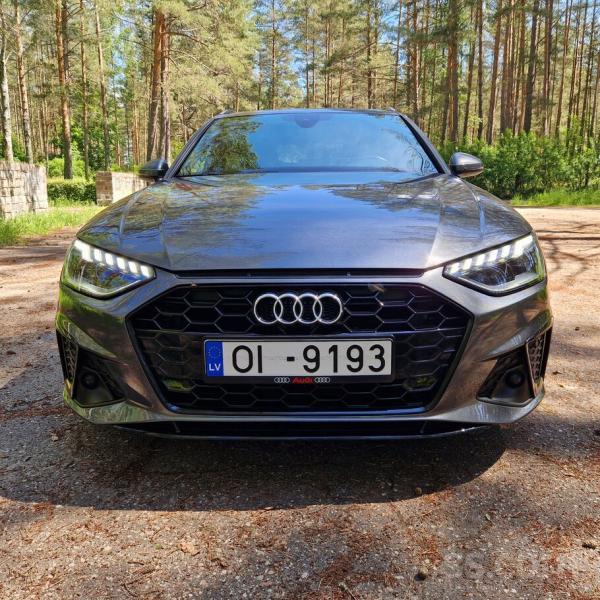 Pelēks Audi A4 2020 Daugavpils, ar dzinēja tilpumu 2.00 L un nobraukumu 0 tūkst. km par 20850 €, foto 3 vietnē AUTOMOTO.COM.LV