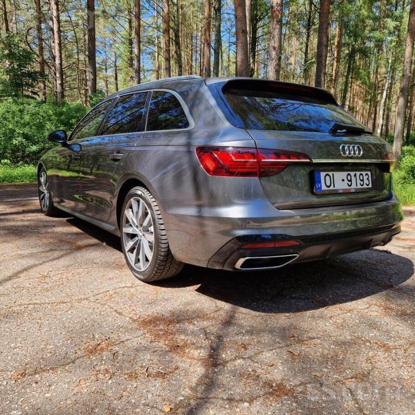 Pelēks Audi A4 2020 Daugavpils, ar dzinēja tilpumu 2.00 L un nobraukumu 0 tūkst. km par 20850 €, foto 5 vietnē AUTOMOTO.COM.LV
