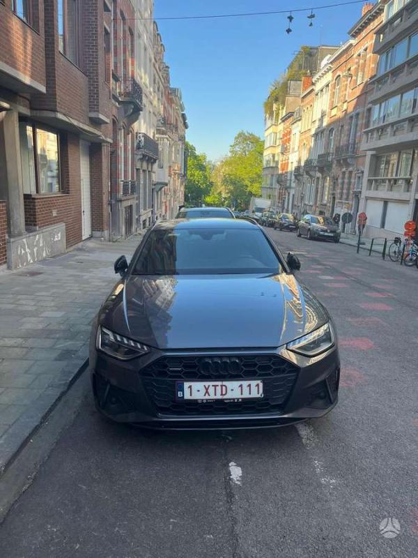 Grey Audi A4 2020 in Utena, with an engine capacity of 2.97 L and mileage of 240 thousand km for 16700 €, photo 4 on AUTOMOTO.COM.LV