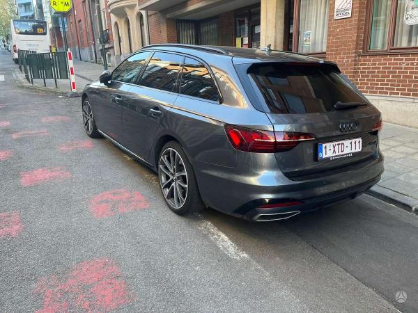 Grey Audi A4 2020 in Utena, with an engine capacity of 2.97 L and mileage of 240 thousand km for 16700 €, photo 6 on AUTOMOTO.COM.LV