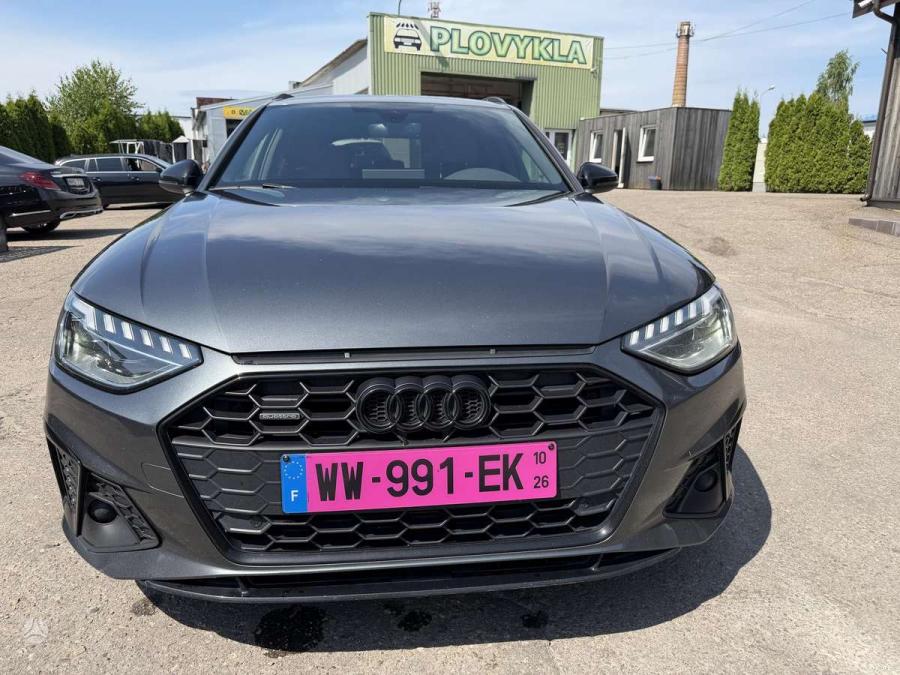 Grey Audi A4 2020 in Utena, with an engine capacity of 2.97 L and mileage of 250 thousand km for 16700 €, photo 7 on AUTOMOTO.COM.LV