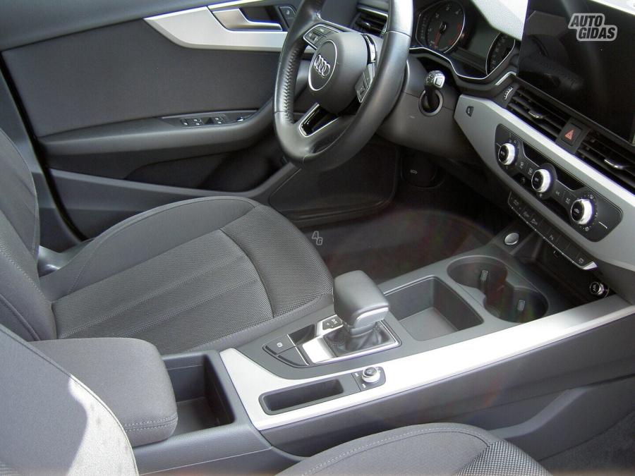 Pelēks Audi A4 2020 Viļņa, ar dzinēja tilpumu 2.00 L un nobraukumu 166 tūkst. km par 15199 €, foto 19 vietnē AUTOMOTO.COM.LV