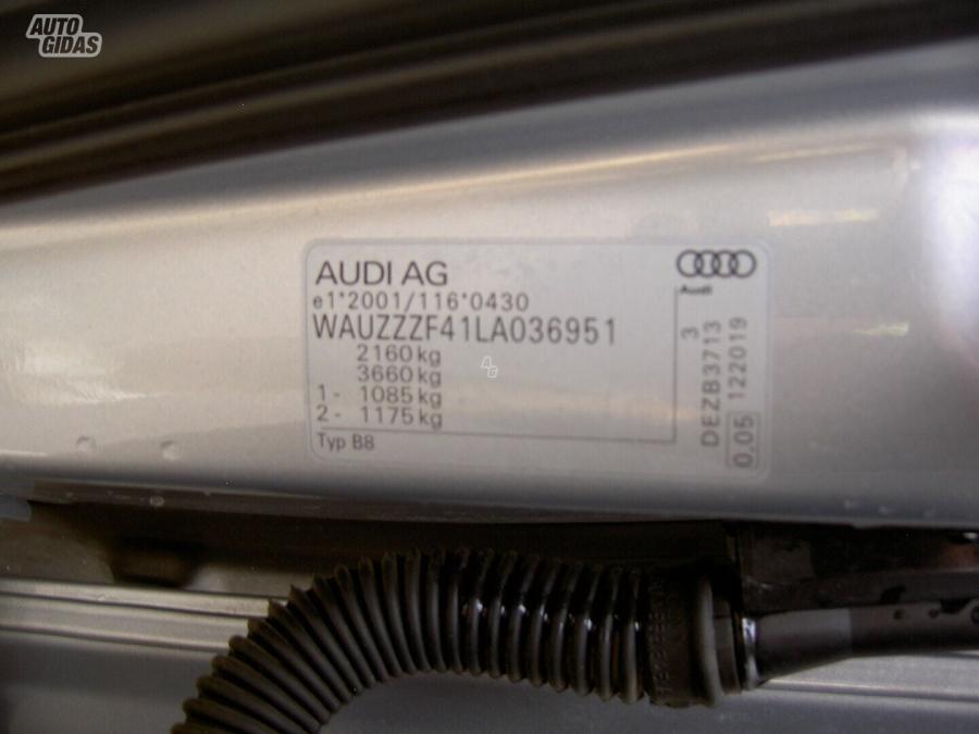 Pelēks Audi A4 2020 Viļņa, ar dzinēja tilpumu 2.00 L un nobraukumu 166 tūkst. km par 15199 €, foto 28 vietnē AUTOMOTO.COM.LV