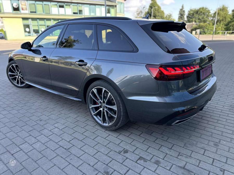 Pelēks Audi A4 2020 Utena, ar dzinēja tilpumu 2.97 L un nobraukumu 250 tūkst. km par 16500 €, foto 7 vietnē AUTOMOTO.COM.LV