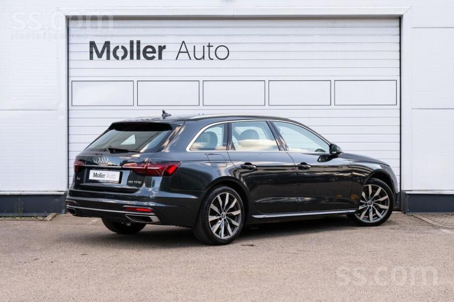 Pelēks Audi A4 2020 Rīga, ar dzinēja tilpumu 2.00 L un nobraukumu 179 tūkst. km par 17950 €, foto 5 vietnē AUTOMOTO.COM.LV