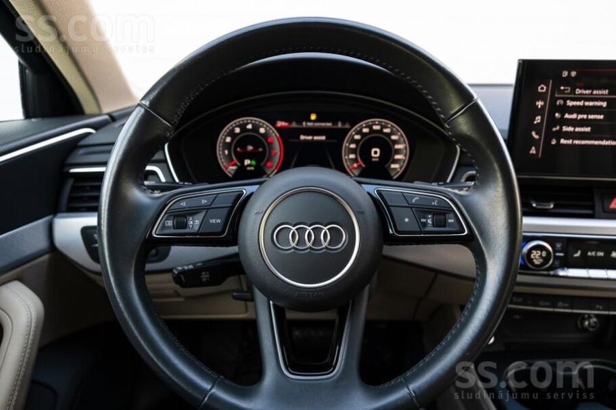 Pelēks Audi A4 2020 Rīga, ar dzinēja tilpumu 2.00 L un nobraukumu 179 tūkst. km par 17950 €, foto 24 vietnē AUTOMOTO.COM.LV