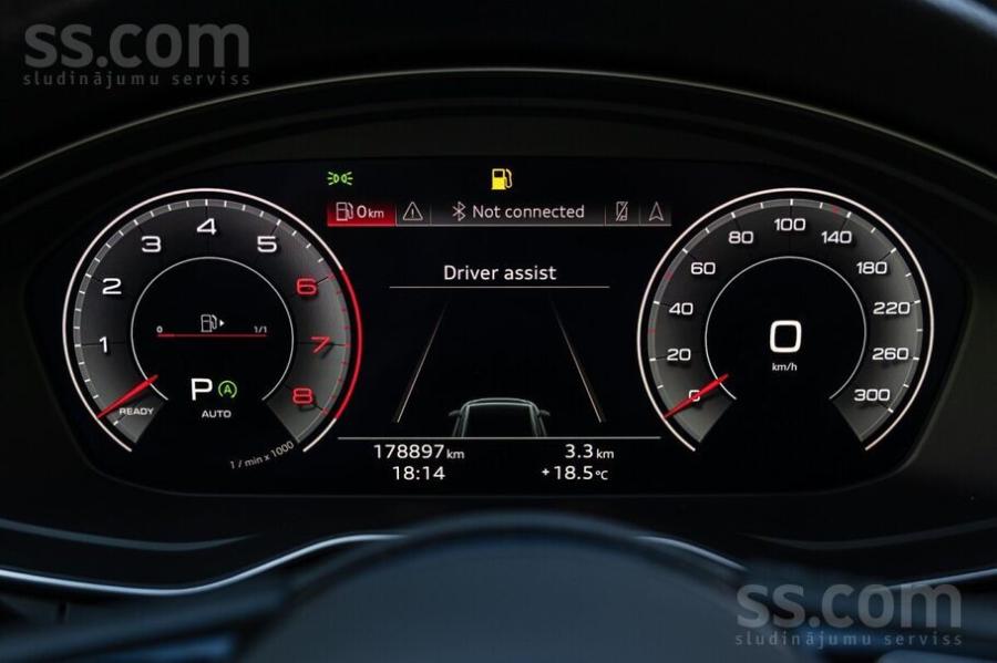 Pelēks Audi A4 2020 Rīga, ar dzinēja tilpumu 2.00 L un nobraukumu 179 tūkst. km par 17950 €, foto 25 vietnē AUTOMOTO.COM.LV
