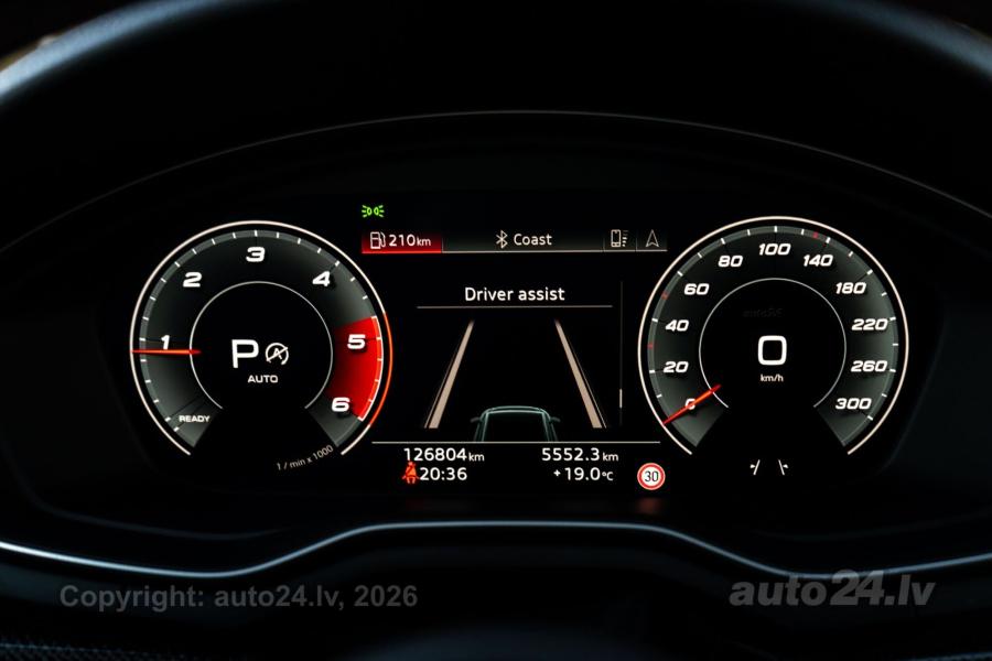 Серый Ауди А4 2020 в Таллин, объемом двигателя 2.00 л и пробегом 127 тыс. км за 31900 €, фото 23 на AUTOMOTO.COM.LV