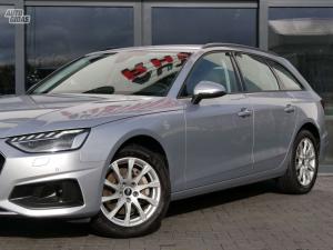 Grey Audi A4 2021 in Kaunas, with an engine capacity of 2.00 L and mileage of 83 thousand km for 29559 €, photo 2 on AUTOMOTO.COM.LV
