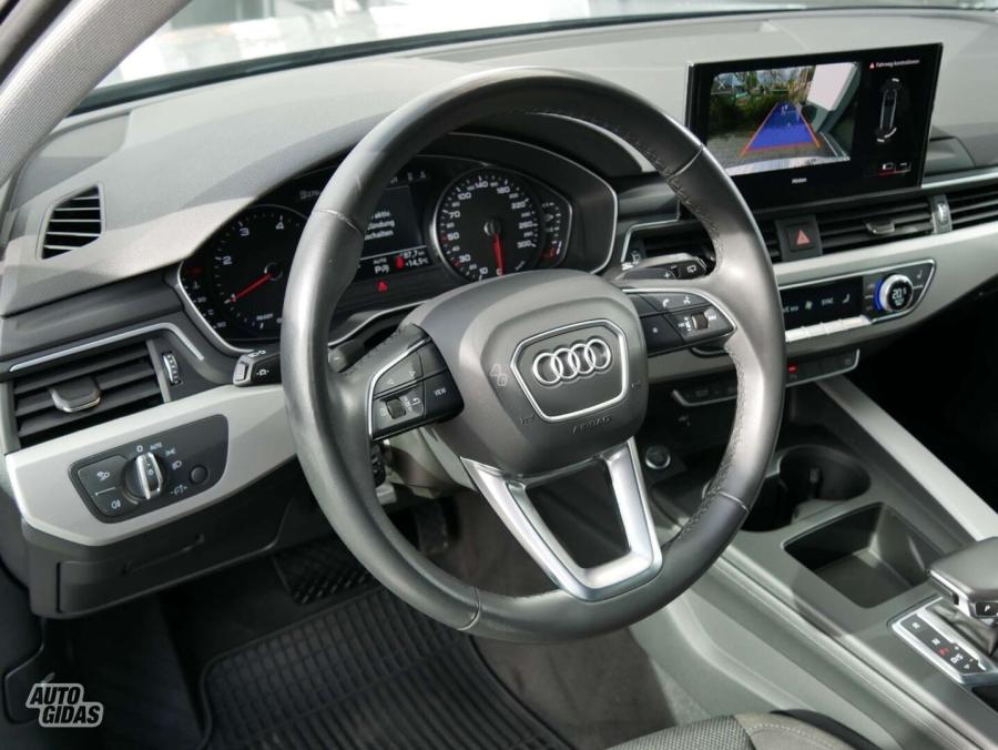 Grey Audi A4 2021 in Kaunas, with an engine capacity of 2.00 L and mileage of 83 thousand km for 29559 €, photo 12 on AUTOMOTO.COM.LV
