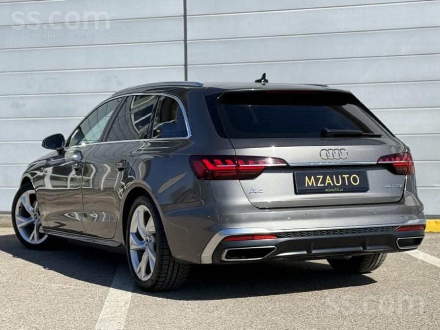 Grey Audi A4 2021 in Tukums, with an engine capacity of 2.00 L and mileage of 253 thousand km for 16990 €, photo 4 on AUTOMOTO.COM.LV