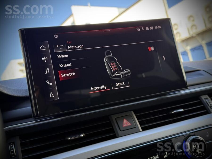 Grey Audi A4 2021 in Tukums, with an engine capacity of 2.00 L and mileage of 253 thousand km for 16990 €, photo 19 on AUTOMOTO.COM.LV