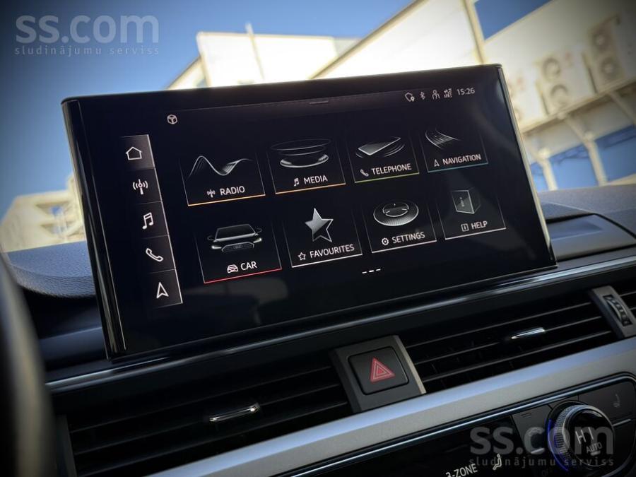 Grey Audi A4 2021 in Tukums, with an engine capacity of 2.00 L and mileage of 253 thousand km for 16990 €, photo 21 on AUTOMOTO.COM.LV