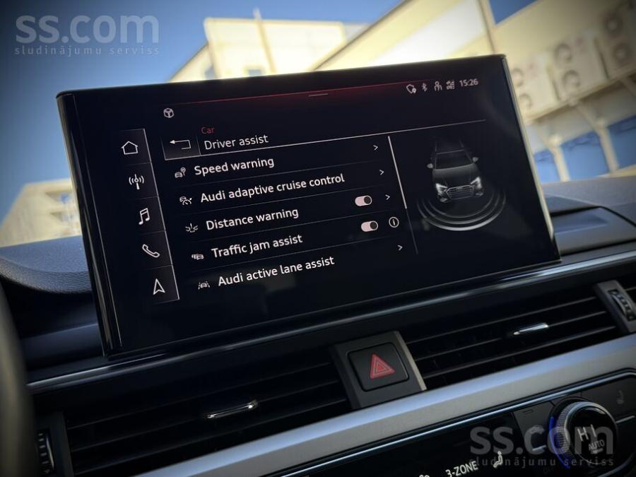 Grey Audi A4 2021 in Tukums, with an engine capacity of 2.00 L and mileage of 253 thousand km for 16990 €, photo 22 on AUTOMOTO.COM.LV
