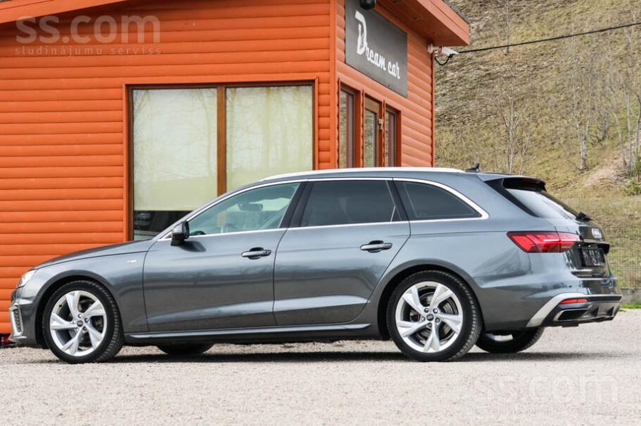 Pelēks Audi A4 2021 Tukums, ar dzinēja tilpumu 2.00 L un nobraukumu 188 tūkst. km par 100 €, foto 6 vietnē AUTOMOTO.COM.LV