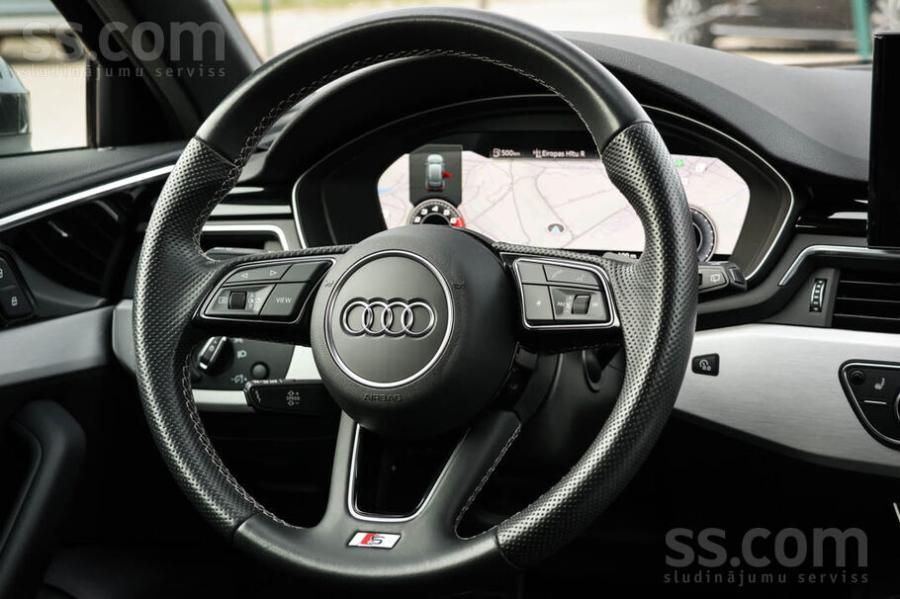 Pelēks Audi A4 2021 Tukums, ar dzinēja tilpumu 2.00 L un nobraukumu 188 tūkst. km par 100 €, foto 12 vietnē AUTOMOTO.COM.LV