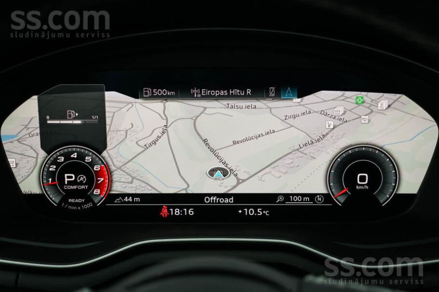 Pelēks Audi A4 2021 Tukums, ar dzinēja tilpumu 2.00 L un nobraukumu 188 tūkst. km par 100 €, foto 13 vietnē AUTOMOTO.COM.LV