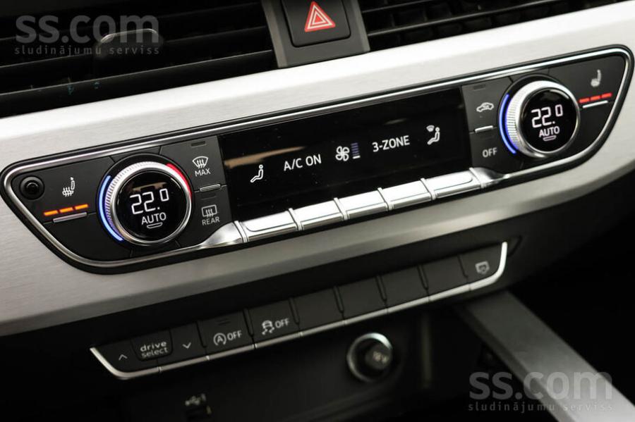 Pelēks Audi A4 2021 Tukums, ar dzinēja tilpumu 2.00 L un nobraukumu 188 tūkst. km par 100 €, foto 20 vietnē AUTOMOTO.COM.LV