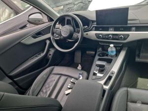 Grey Audi A4 2021 in Vilnius, with an engine capacity of 1.97 L and mileage of 56 thousand km for 14900 €, photo 8 on AUTOMOTO.COM.LV