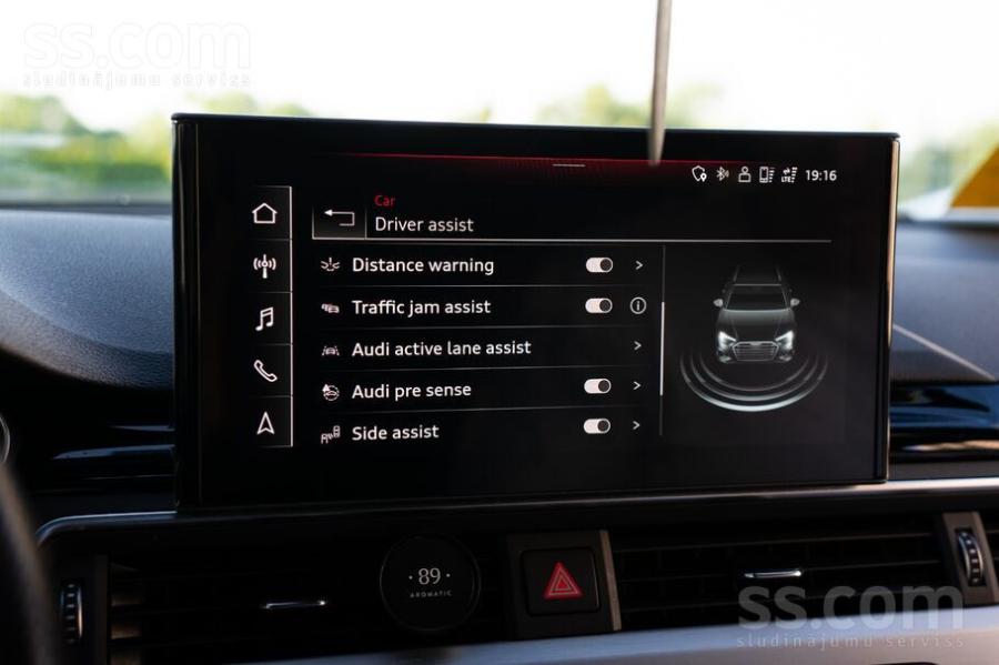 Pelēks Audi A4 2021 Rīga, ar dzinēja tilpumu 2.00 L un nobraukumu 274 tūkst. km par 25500 €, foto 33 vietnē AUTOMOTO.COM.LV