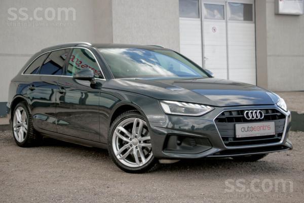 Grey Audi A4 2021 in Tukums, with an engine capacity of 2.00 L and mileage of 211 thousand km for 16491 €, photo 2 on AUTOMOTO.COM.LV