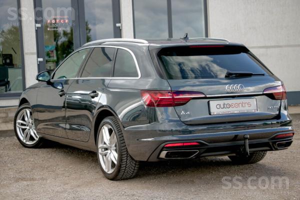 Grey Audi A4 2021 in Tukums, with an engine capacity of 2.00 L and mileage of 211 thousand km for 16491 €, photo 5 on AUTOMOTO.COM.LV