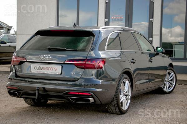 Grey Audi A4 2021 in Tukums, with an engine capacity of 2.00 L and mileage of 211 thousand km for 16491 €, photo 6 on AUTOMOTO.COM.LV